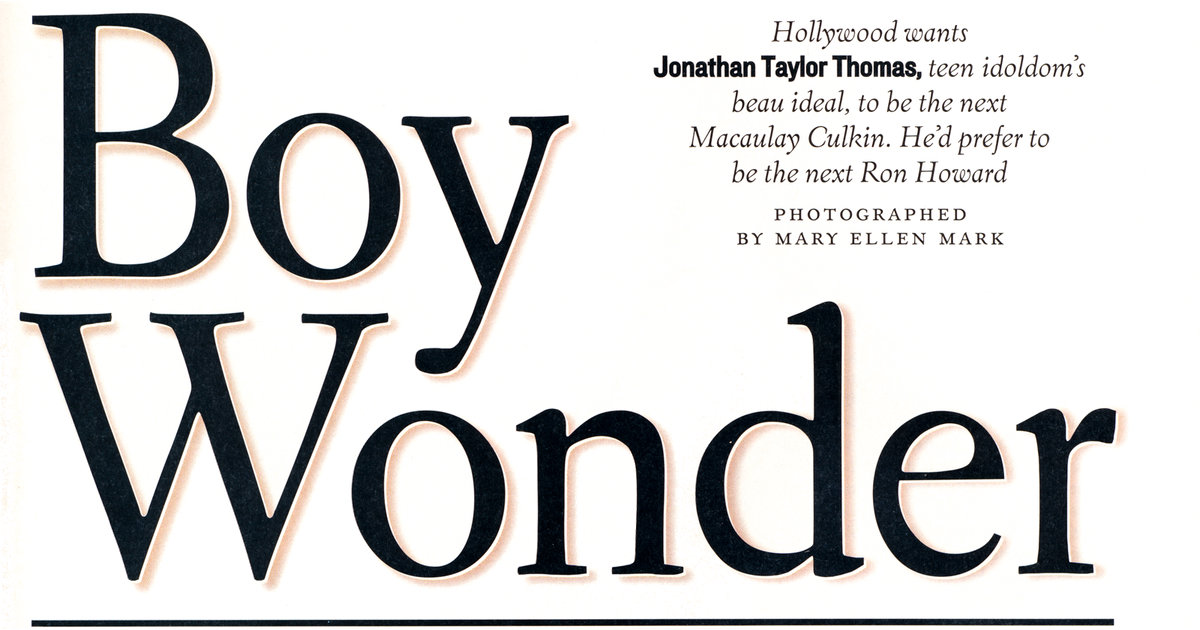Boy Wonder - JTTArchive.Net