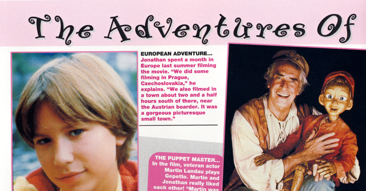 The Adventures of Pinocchio - JTTArchive.Net