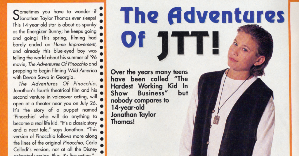 The Adventures of JTT - JTTArchive.Net